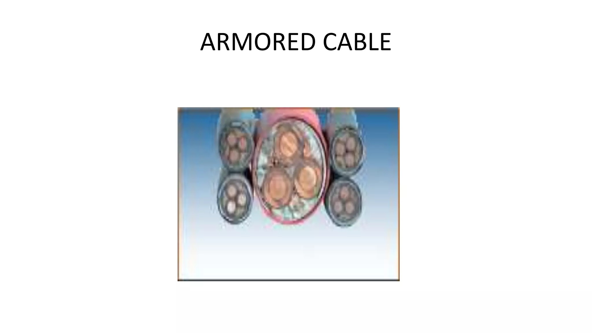 Types of cables | PPTX