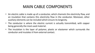 Types of cables | PPTX