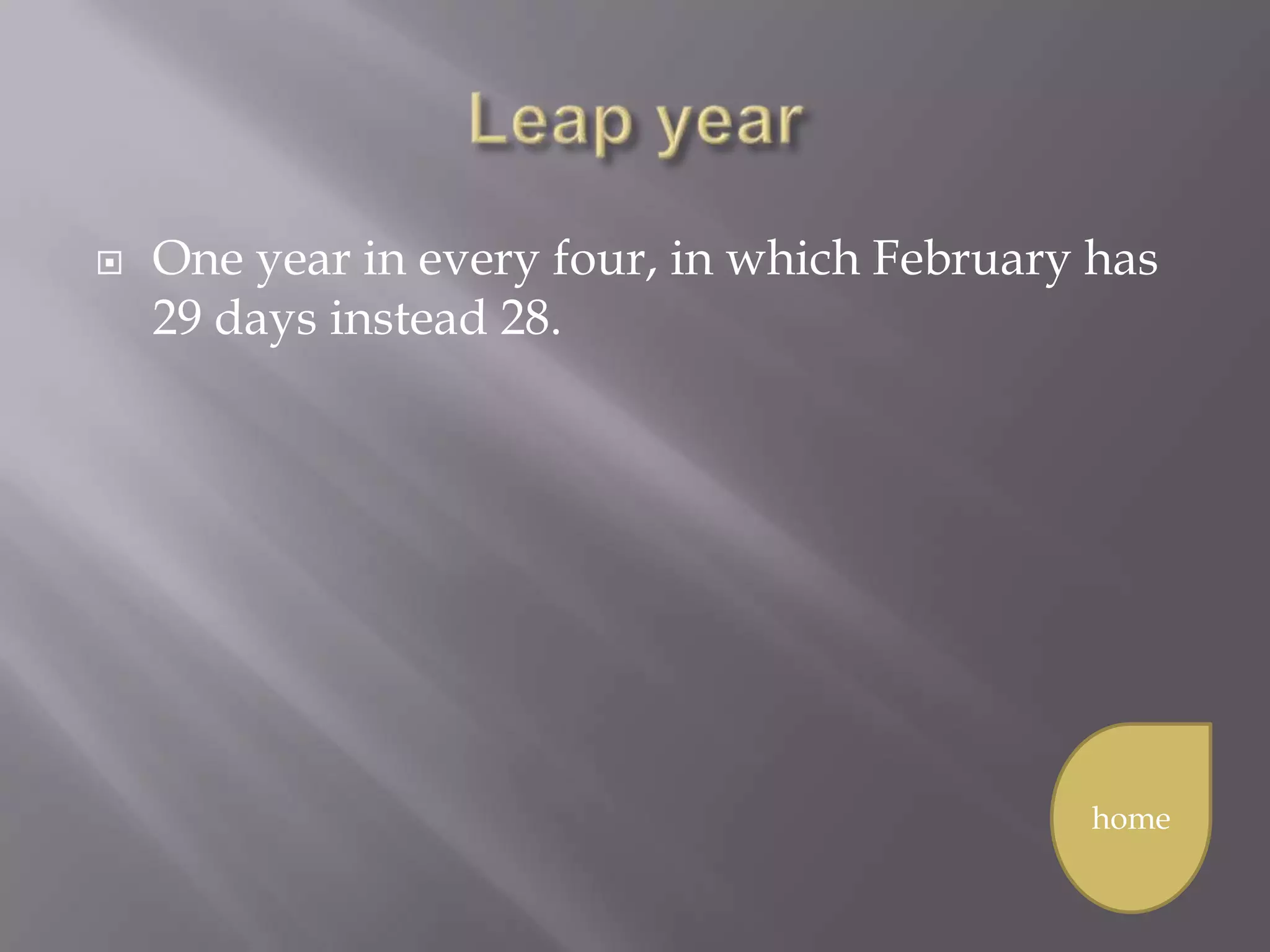 Types of calendar | PPTX