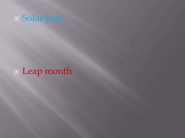 Types of calendar | PPT