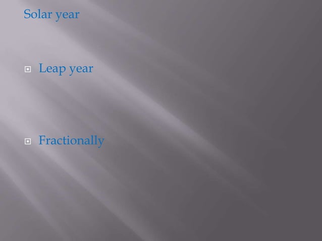 Types of calendar | PPT