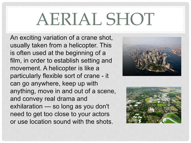 Types of camera angles | PPTX