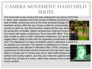 Types of camera angles | PPTX