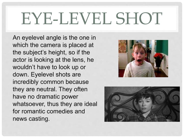 Types of camera angles | PPTX