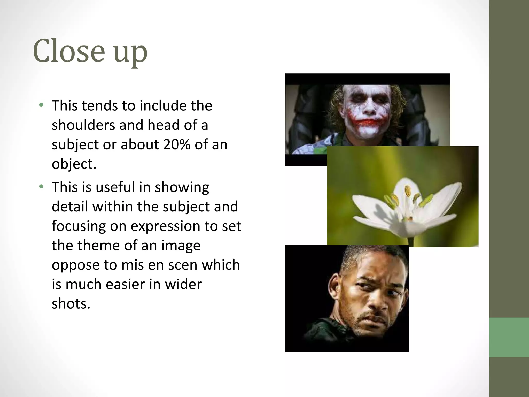 Types of camera lenses and shots | PPTX | Cameras and Camcorders ...