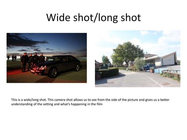 Types of camera shots, Media A-level | PPTX | Photography | Arts and Crafts