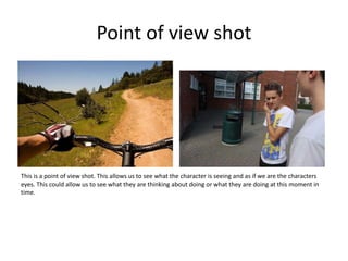 Types of camera shots, Media A-level | PPTX