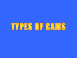 Types of cams and follower | PPT