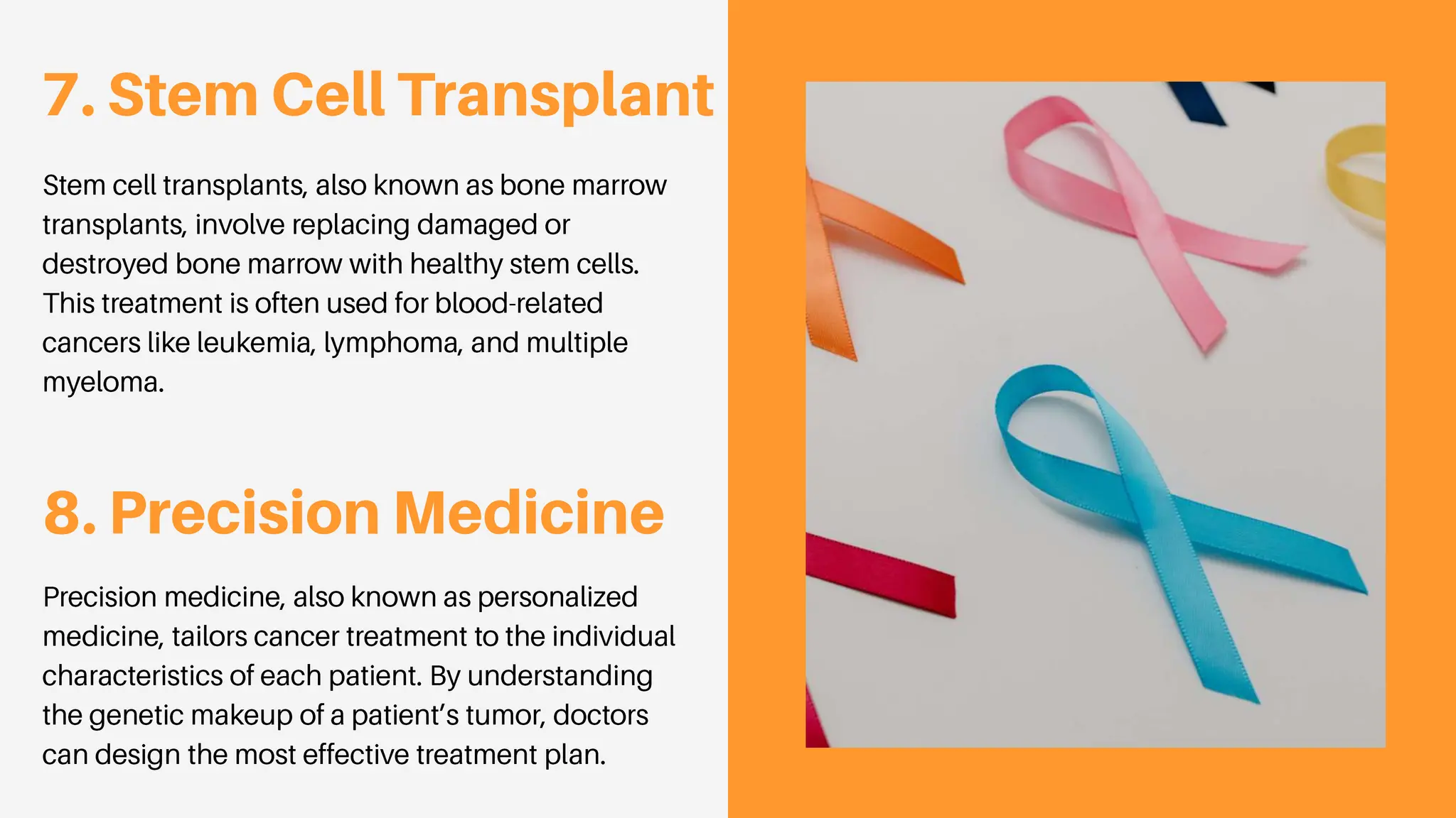 Types of Cancer Treatments | Forms of cancer treatment | PPTX