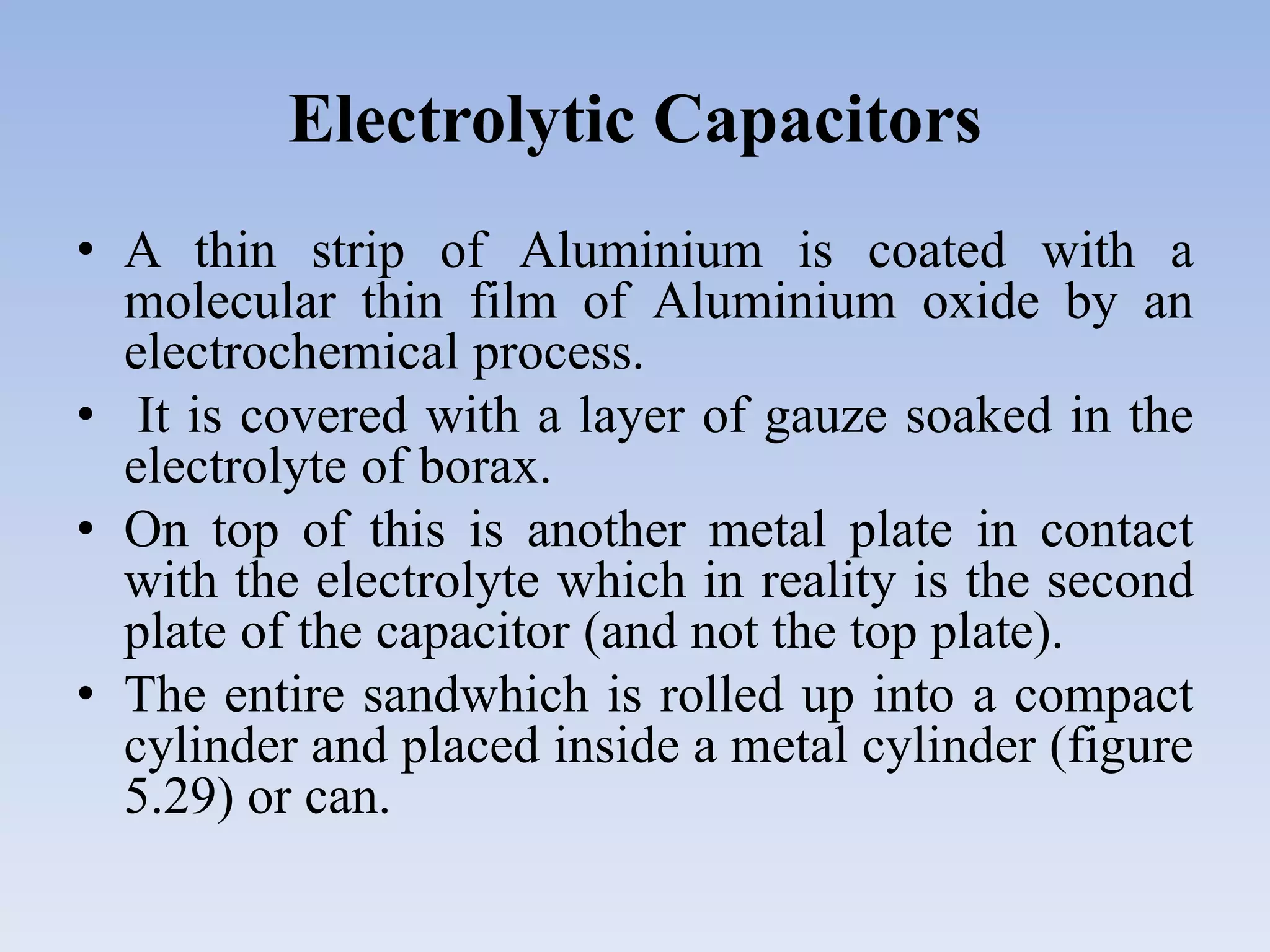 Types of capacitors | PPTX