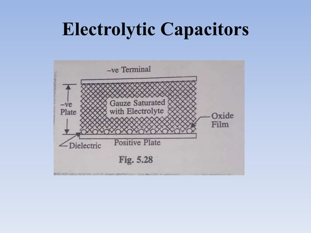 Types of capacitors | PPTX | Chemistry | Science