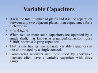 Types of capacitors | PPTX | Chemistry | Science
