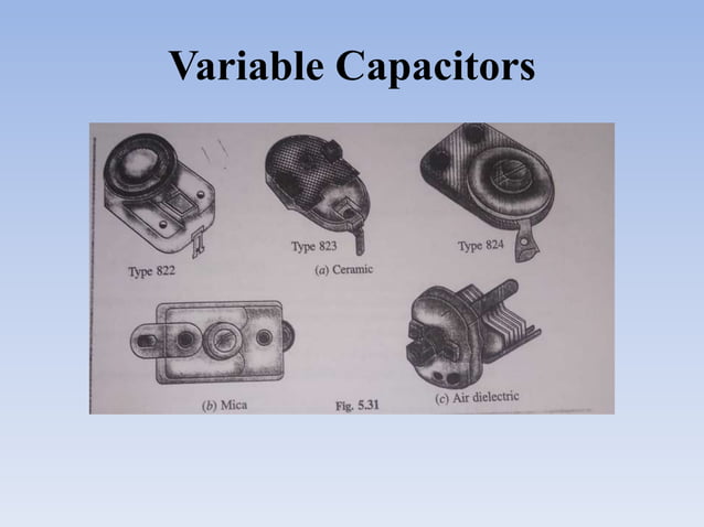 Types of capacitors | PPTX | Chemistry | Science