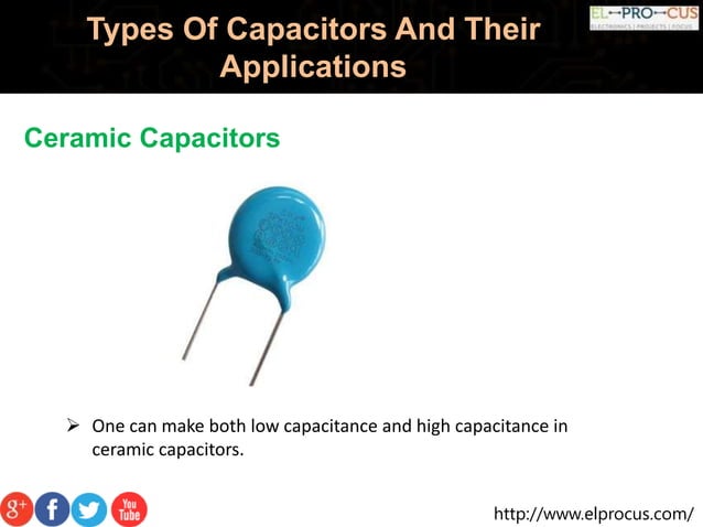 Types Of Capacitors And Their Applications | PPTX
