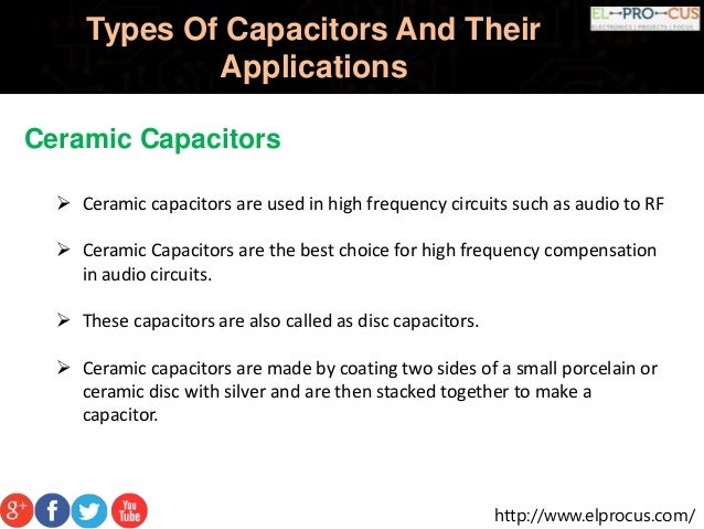 Types Of Capacitors And Their Applications