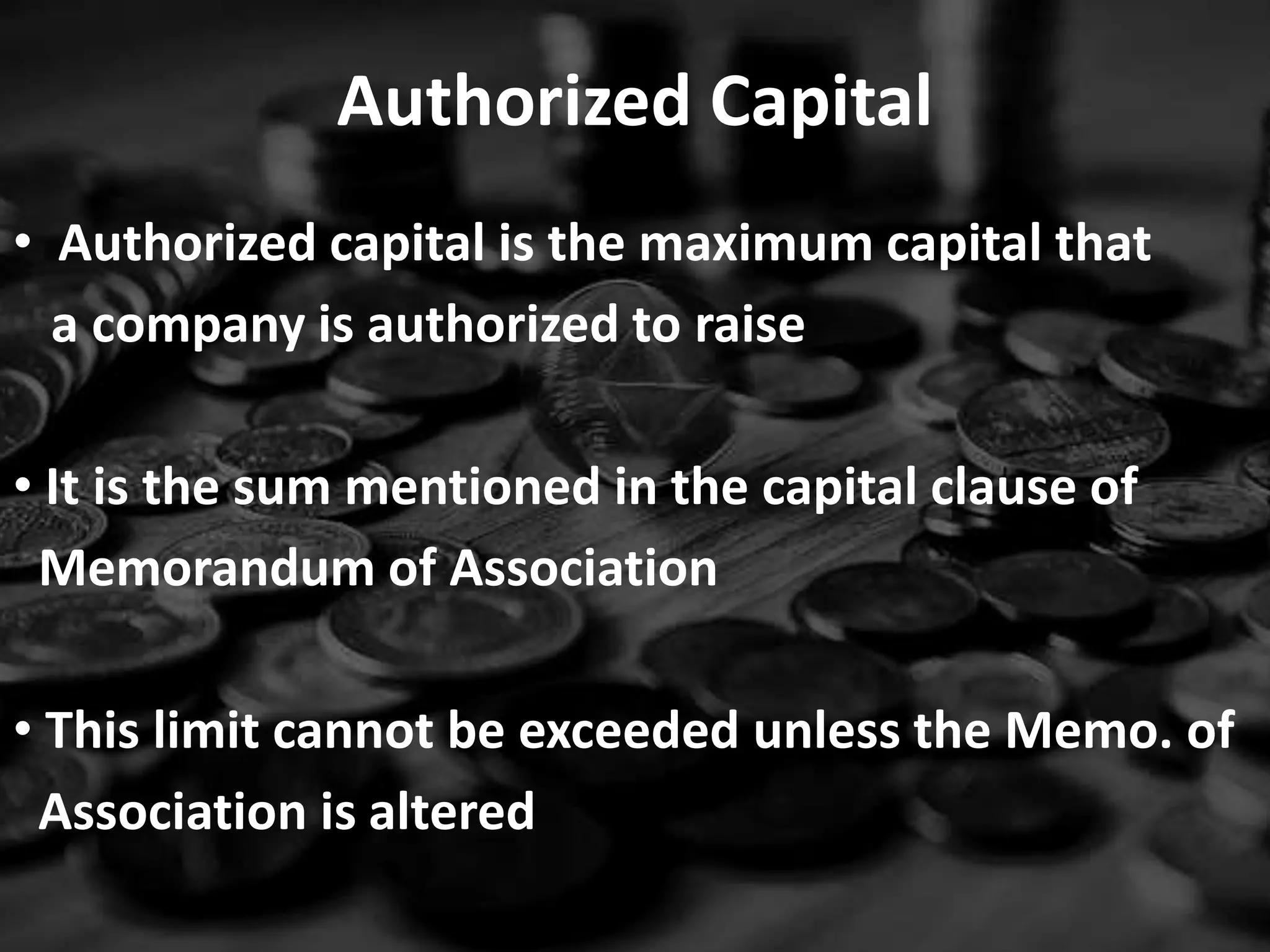 Types of capital | PPTX