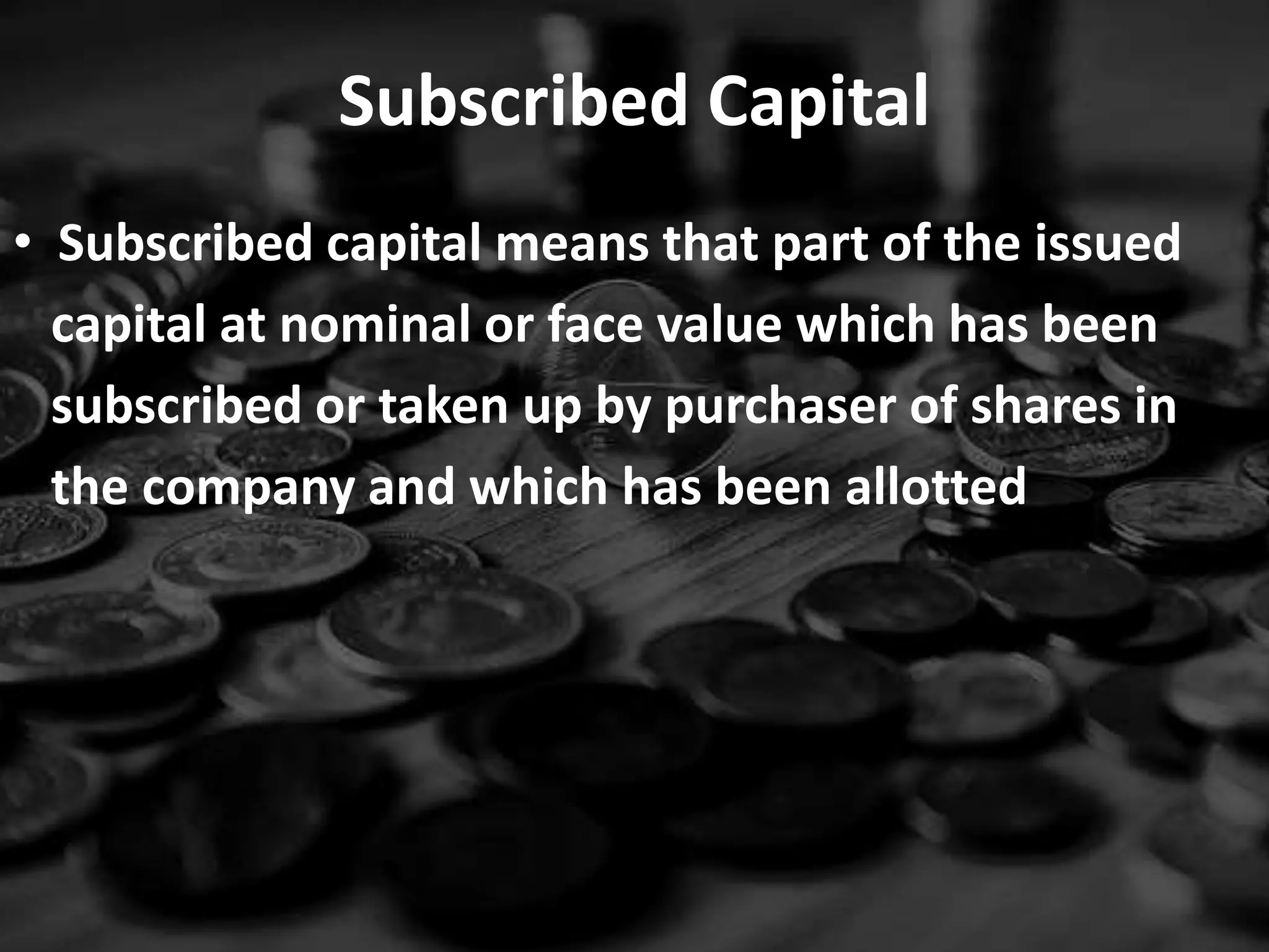 Types of capital | PPTX