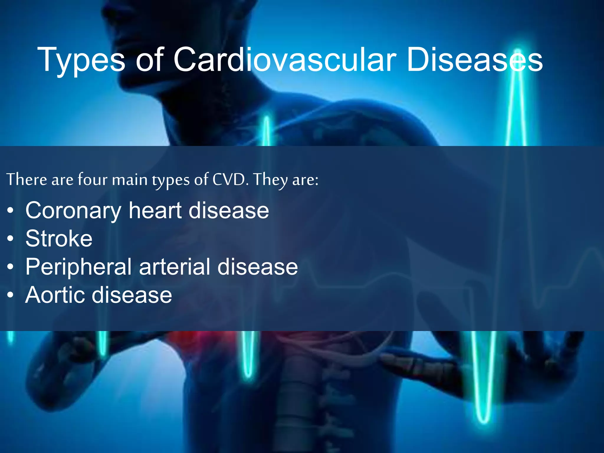 Types of cardiovascular diseases | PPTX
