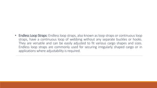 Types of Cargo Lashing Belts | PPTX