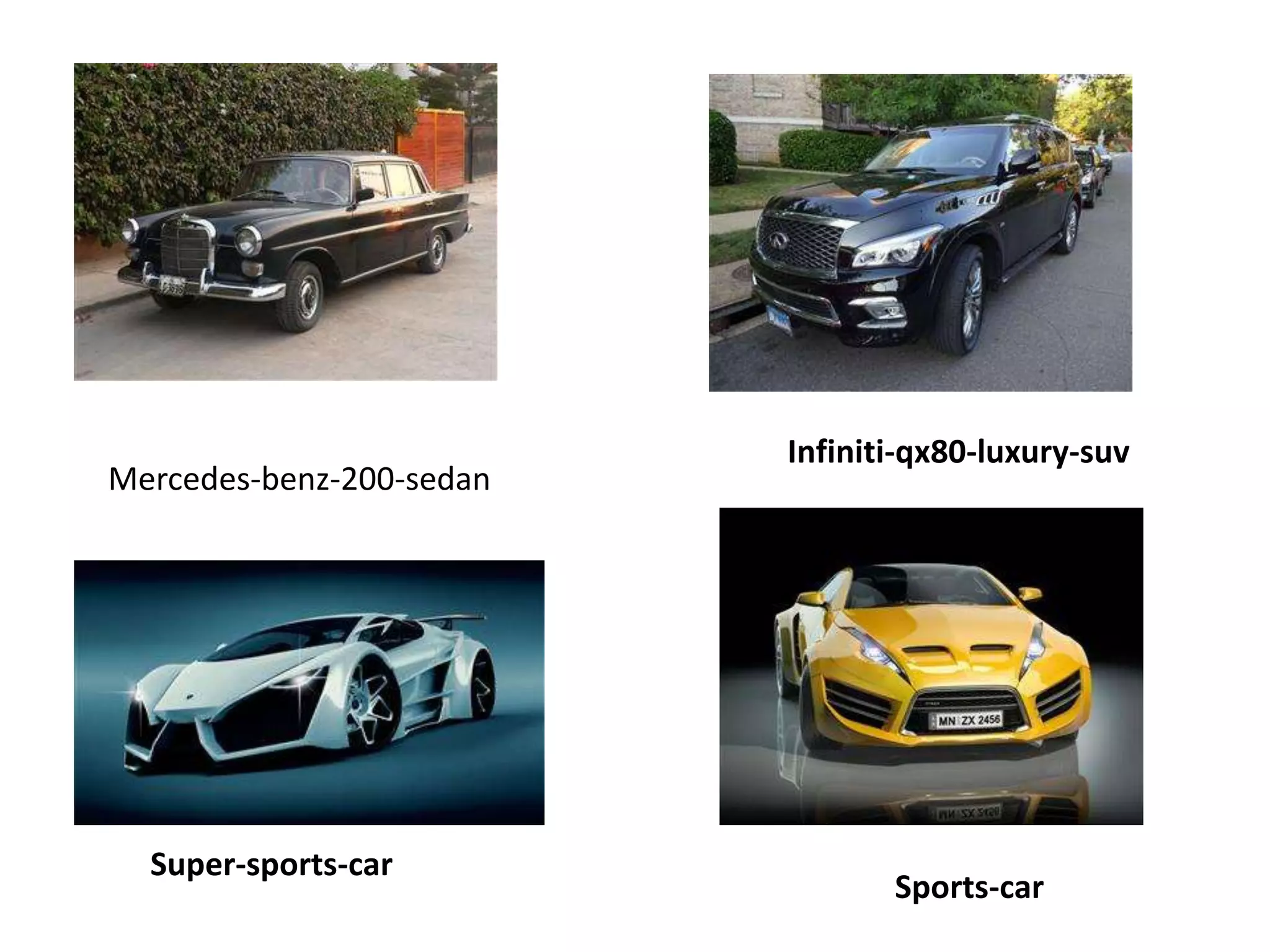 Types of cars | PPTX