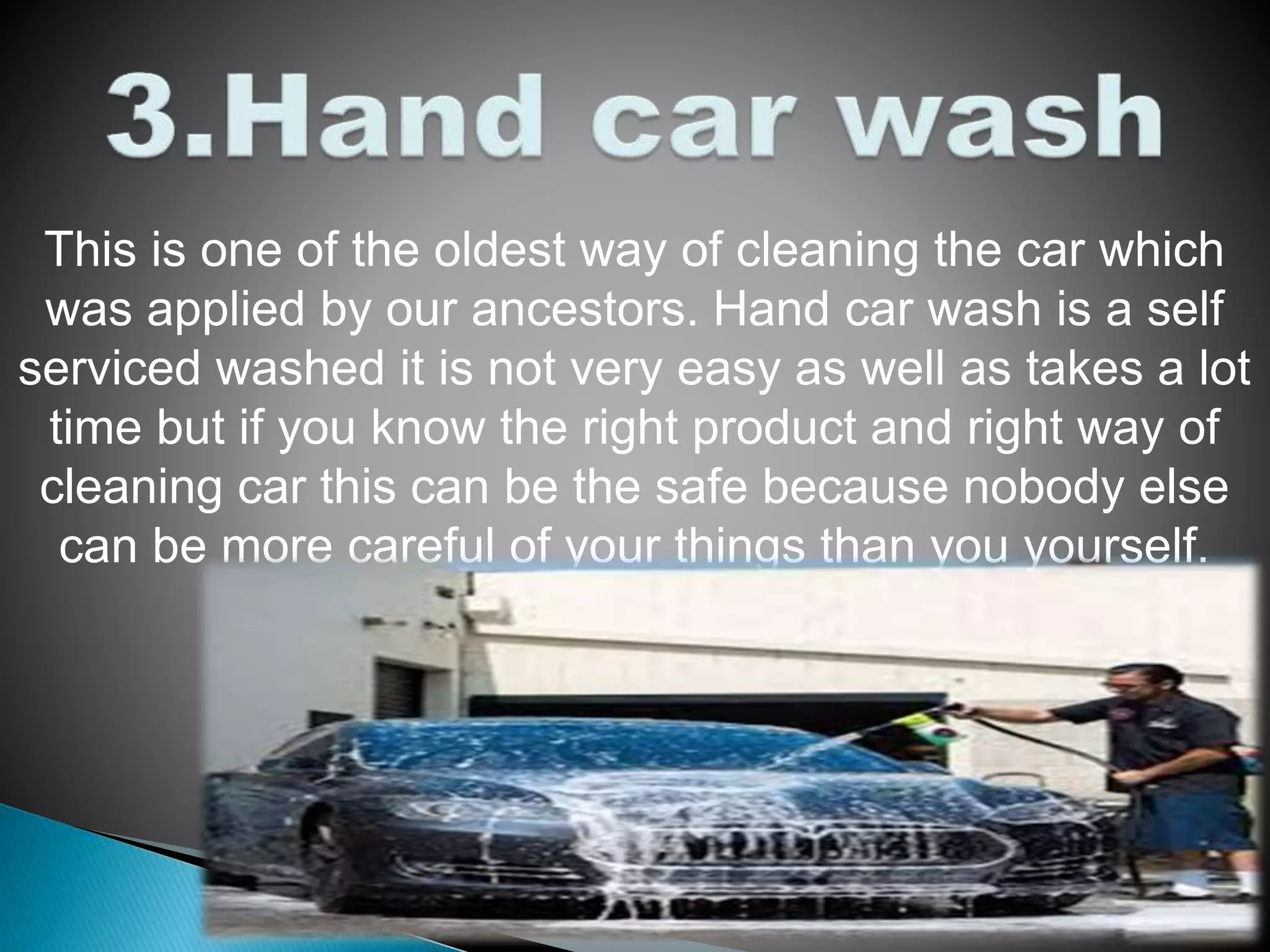 Types of car washes . | PPT