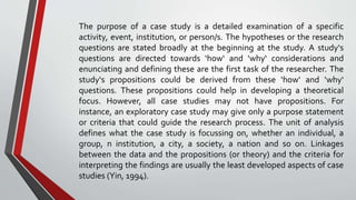 Types of case study | PPTX