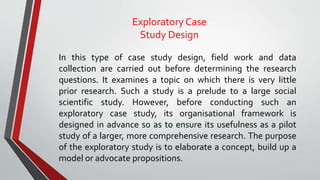 Types of case study | PPTX