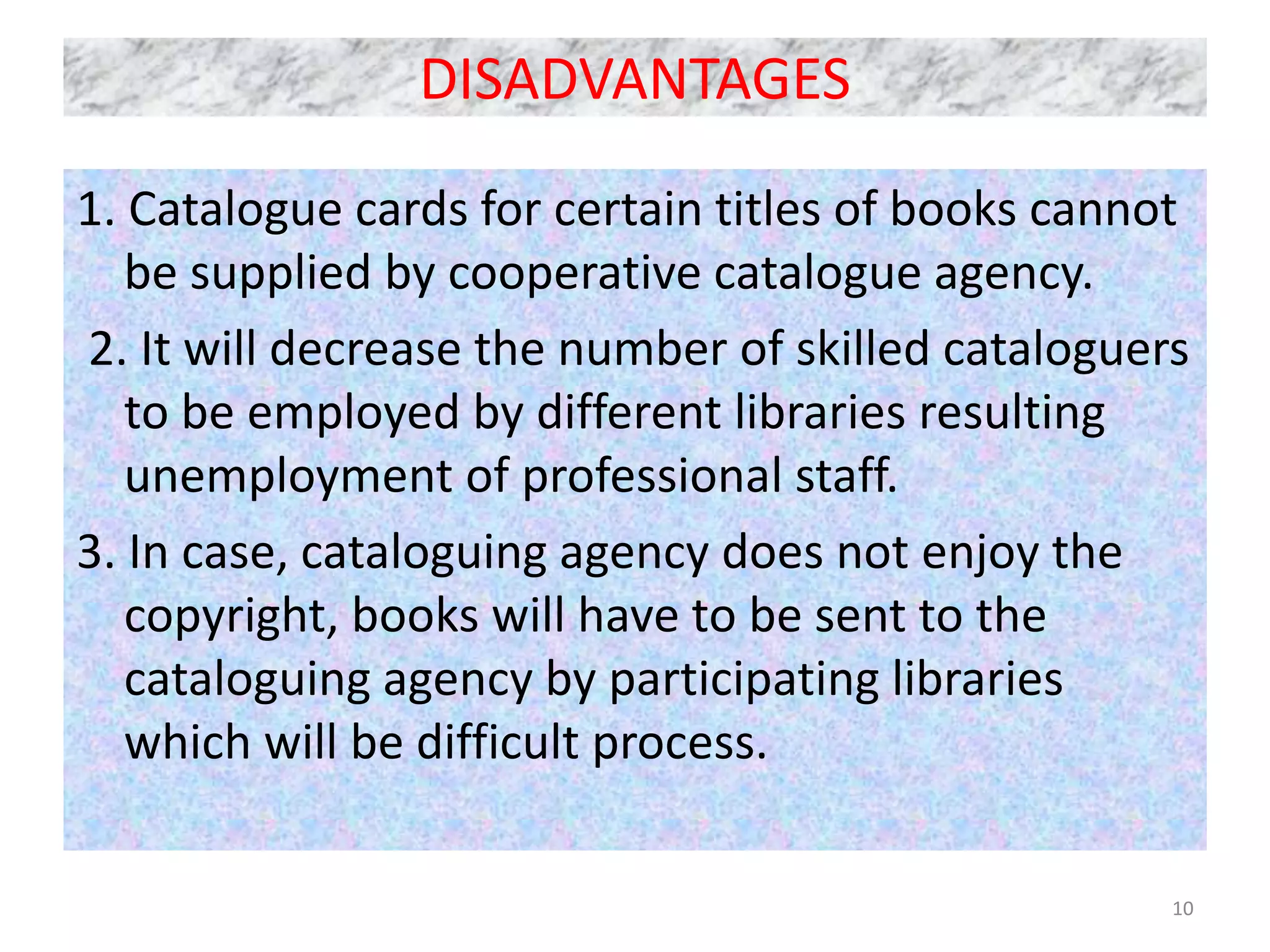 TYPES OF LIBRARY CATALOGUES | PPTX