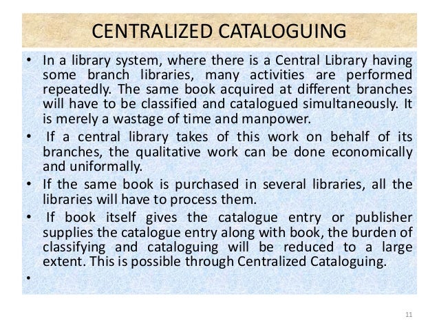 TYPES OF LIBRARY CATALOGUES