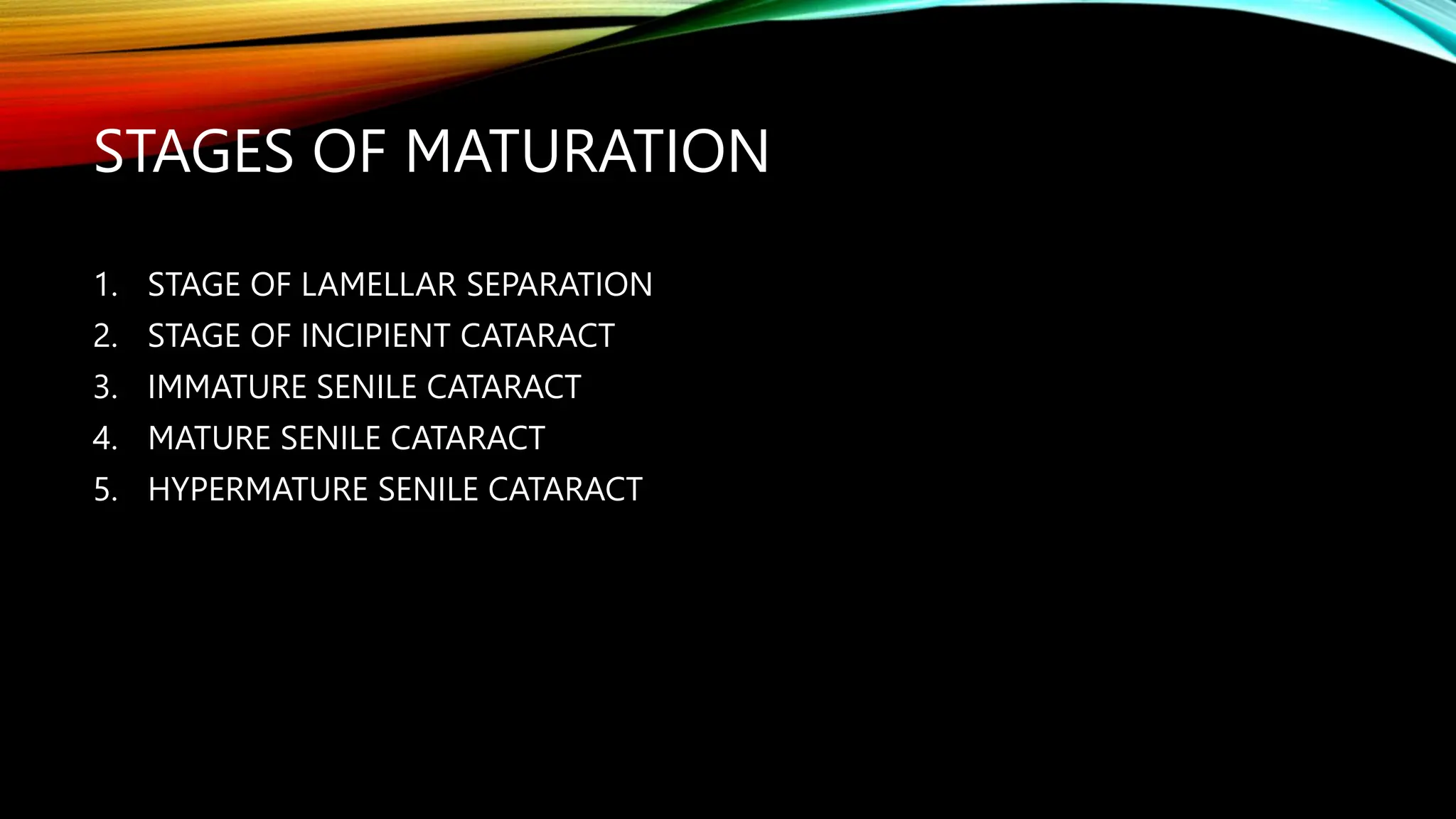 TYPES , SIGNS AND SYMPTOMS OF CATARACT.pptx