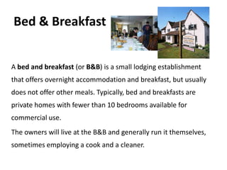 Types of catering establishments | PPTX