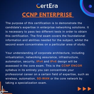 "Exploring the Diverse World of CCNP Certifications" .pdf | Information ...