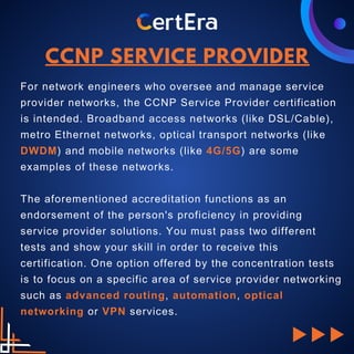 "Exploring the Diverse World of CCNP Certifications" .pdf | Information ...