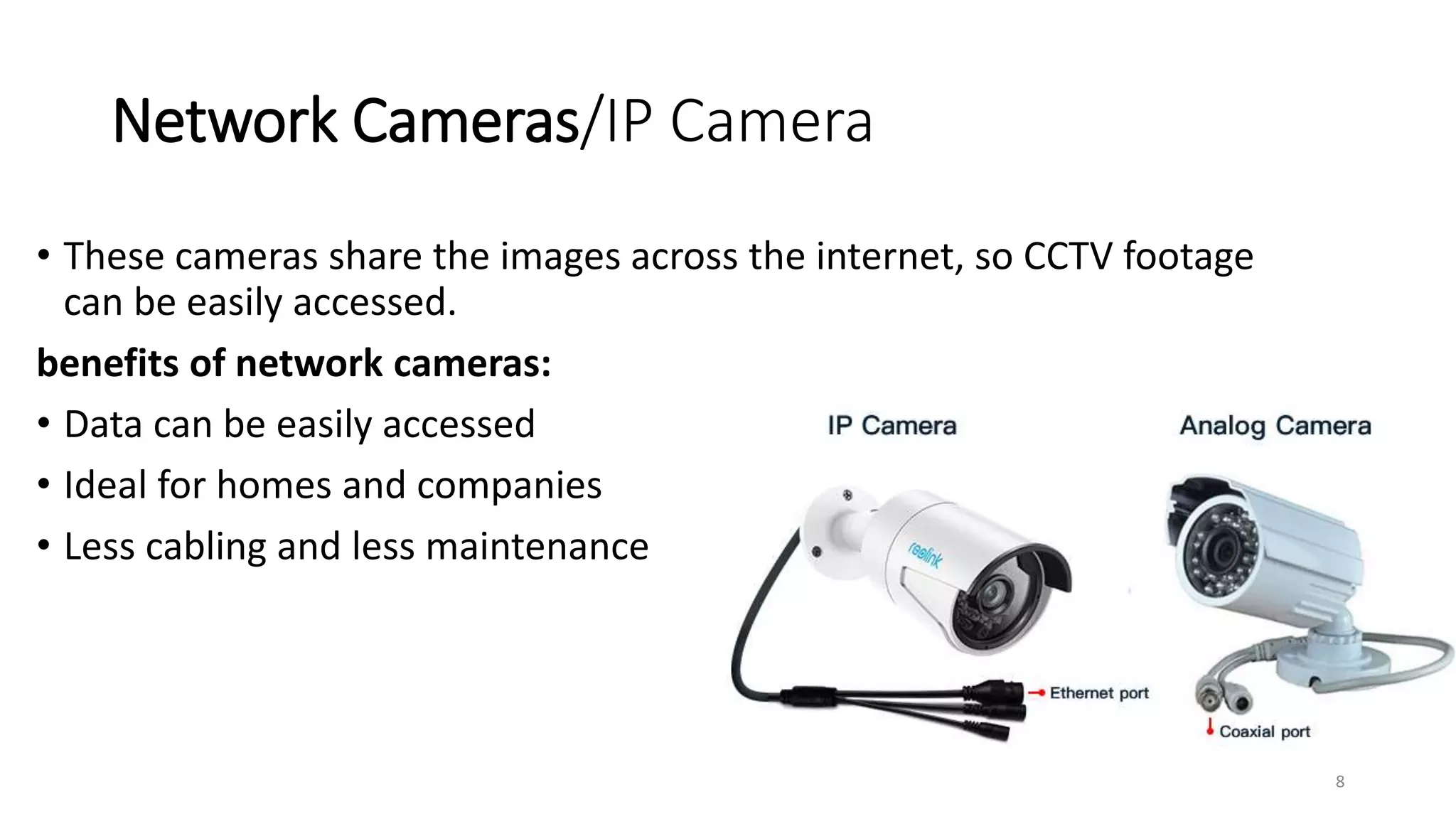 Types of cctv camera | PPTX