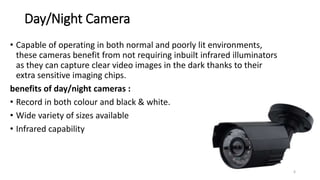 Types of cctv camera | PPTX