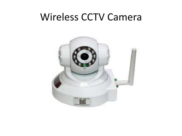 Types of CCTV Cameras | PPTX