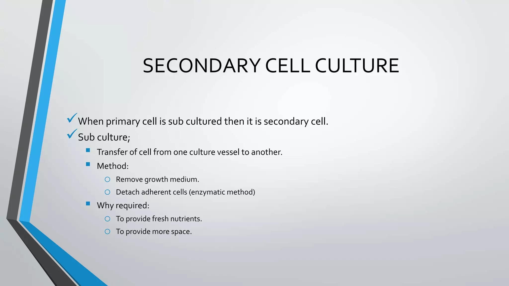 Types of cell culture | PPTX