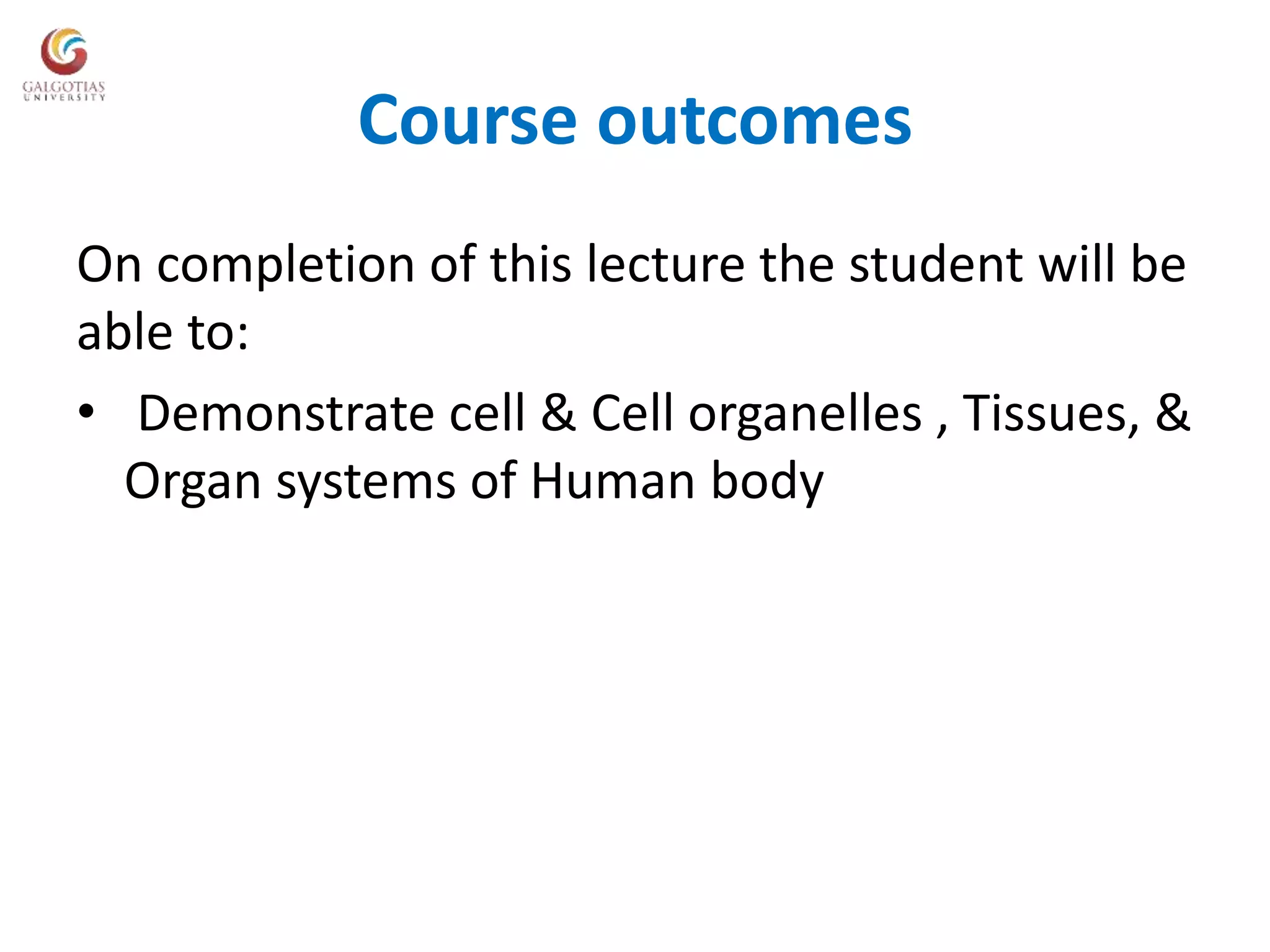 Types of cells and tissues | PPTX