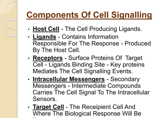 Cell Signalling And Types | PPTX | Endocrine and Metabolic Diseases ...