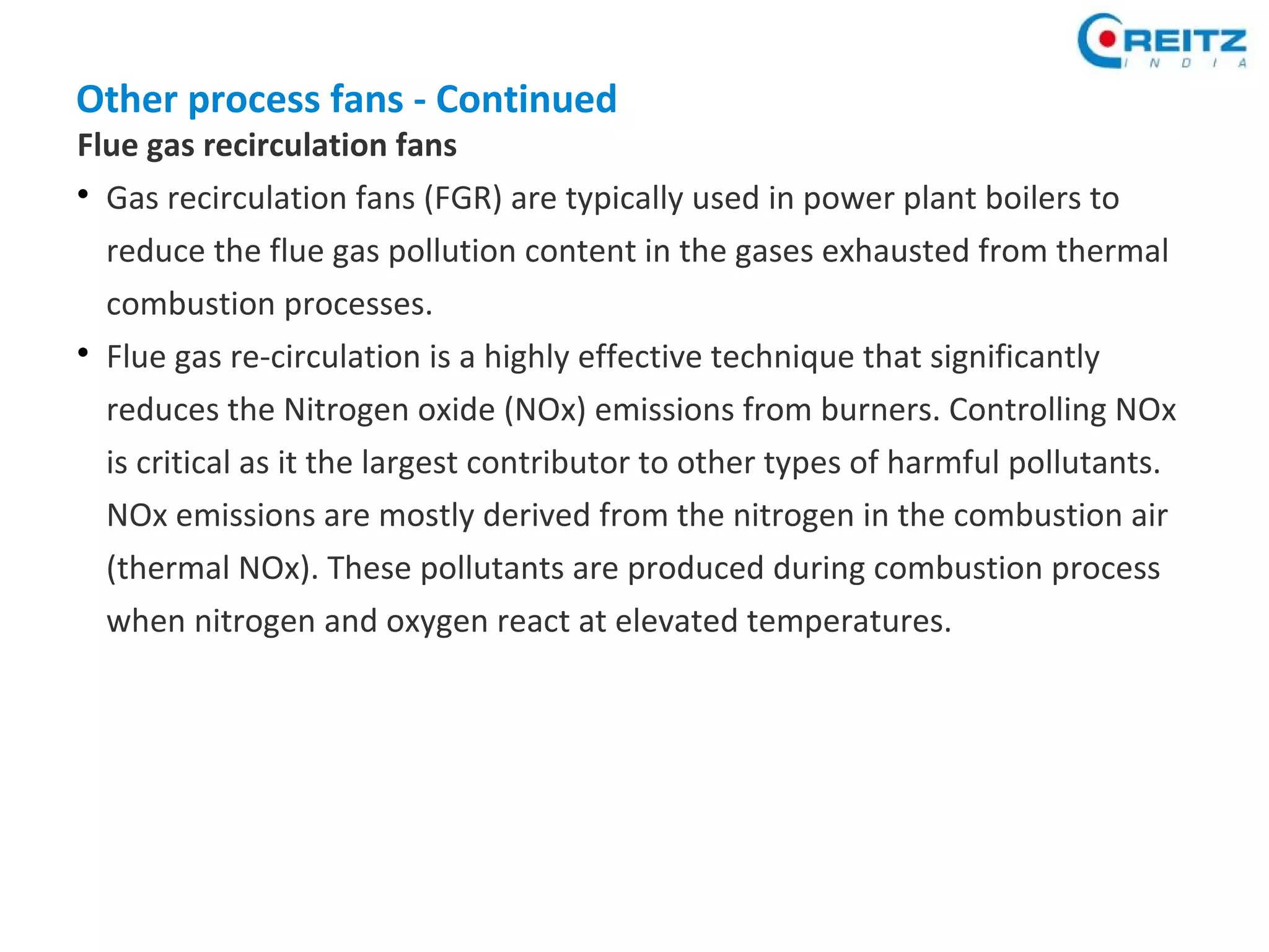 Types Of Centrifugal Fans Used In Power Plant Boilers | PPT