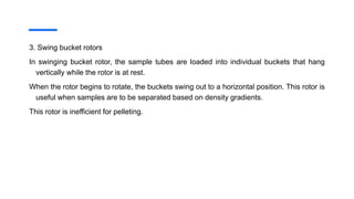 TYPES OF CENTRIFUGATION.pptx | Chemistry | Science