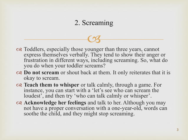 Types of challenging behaviour | PPTX