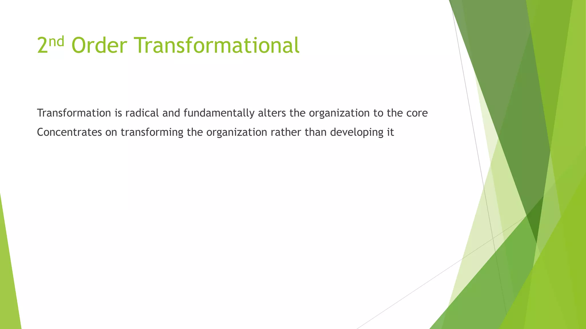 Types of change | PPTX