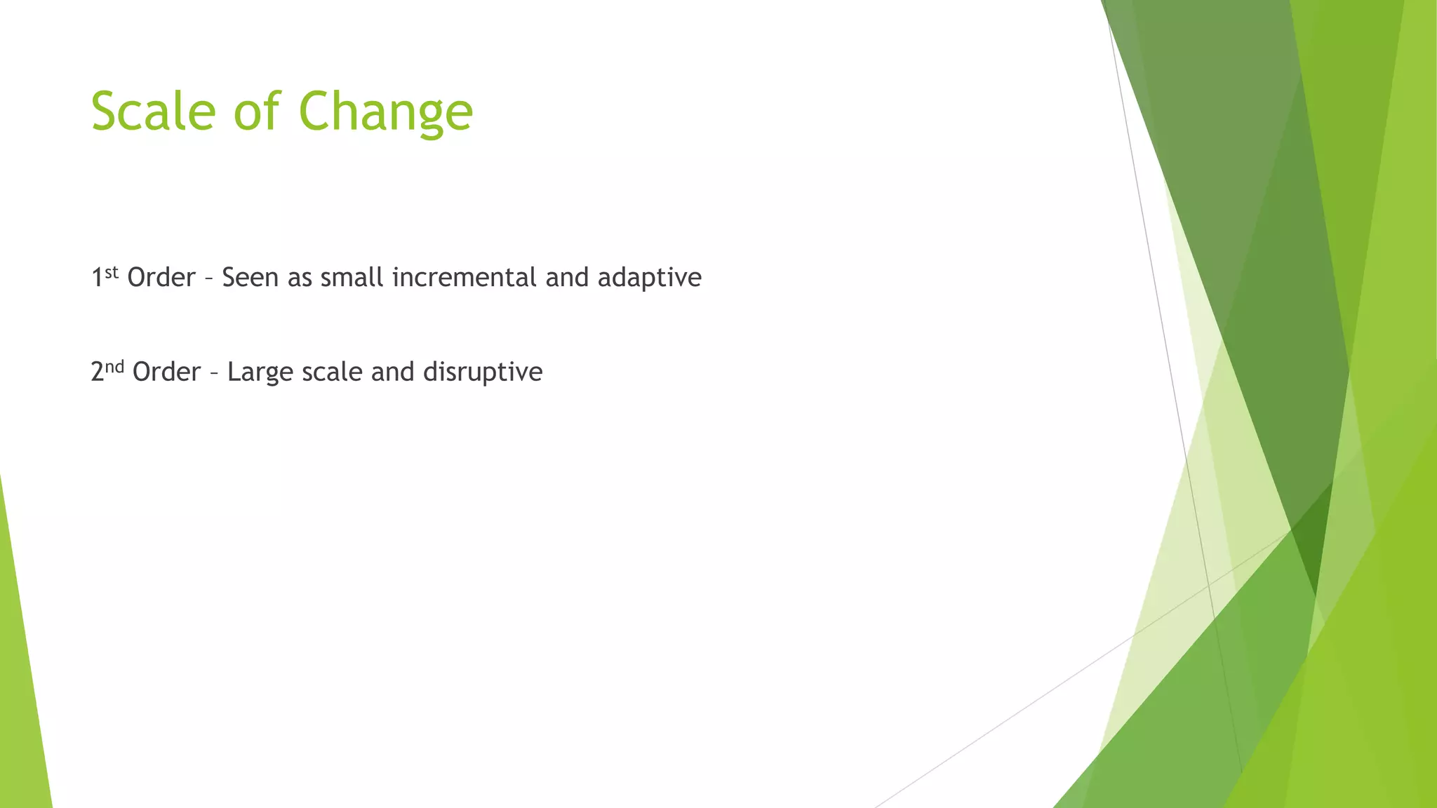 Types of change | PPTX