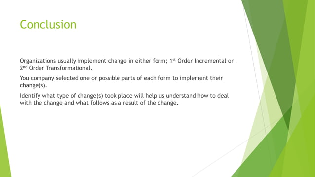 Types of change | PPT