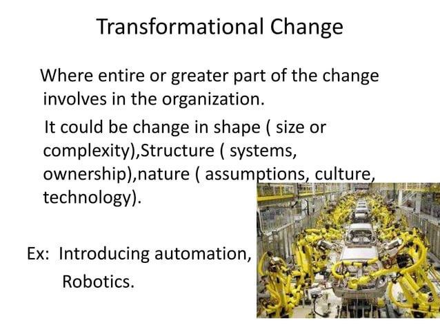 Types of Change Management in Management.pptx | Business | Business and ...