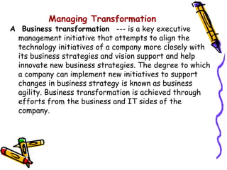 Types of changes & transformation | PPT