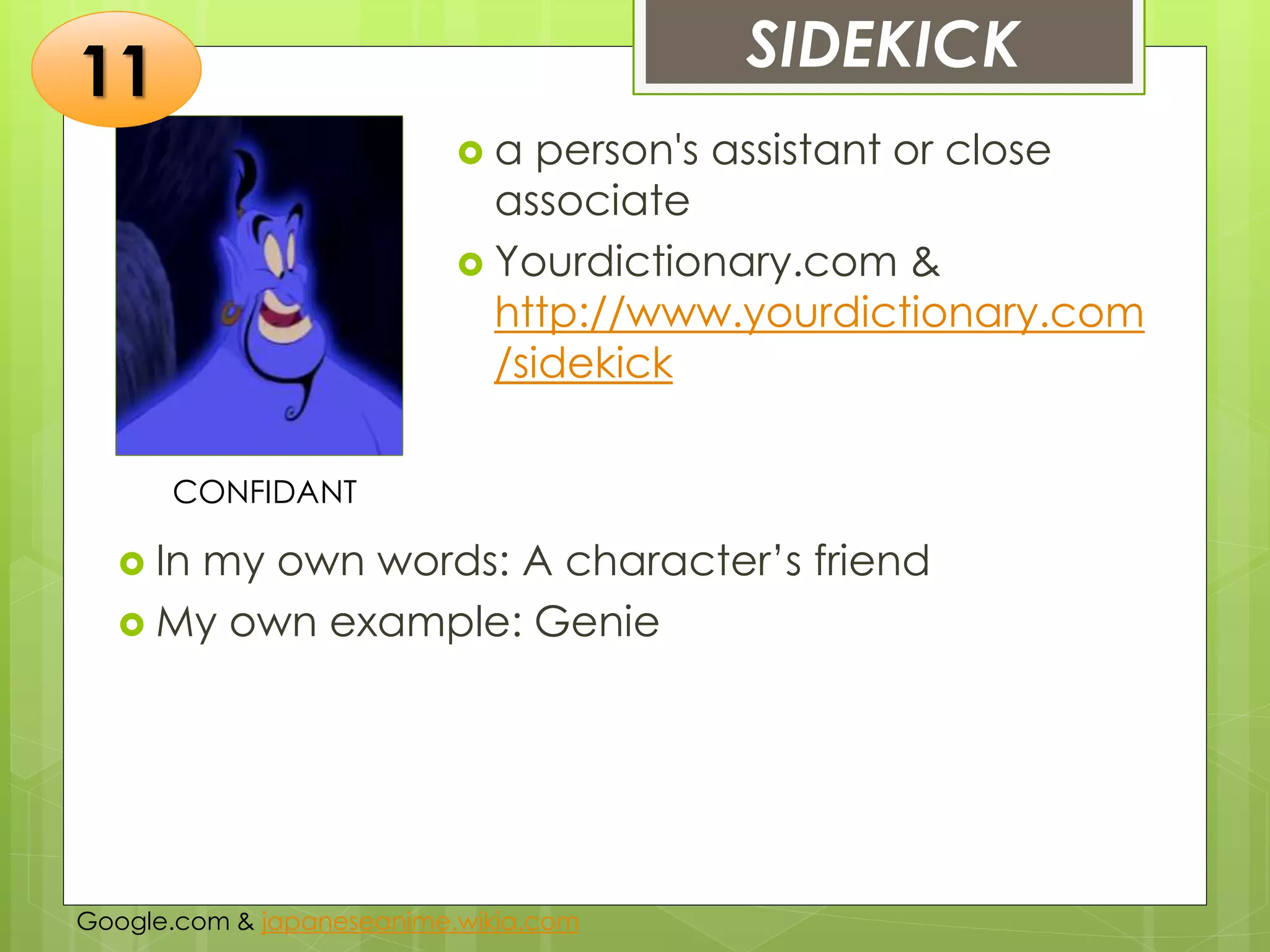 Types of Character in Literature -- Honey Bautista | PPTX