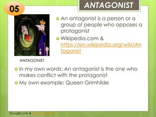 Types of Character in Literature -- Honey Bautista | PPT