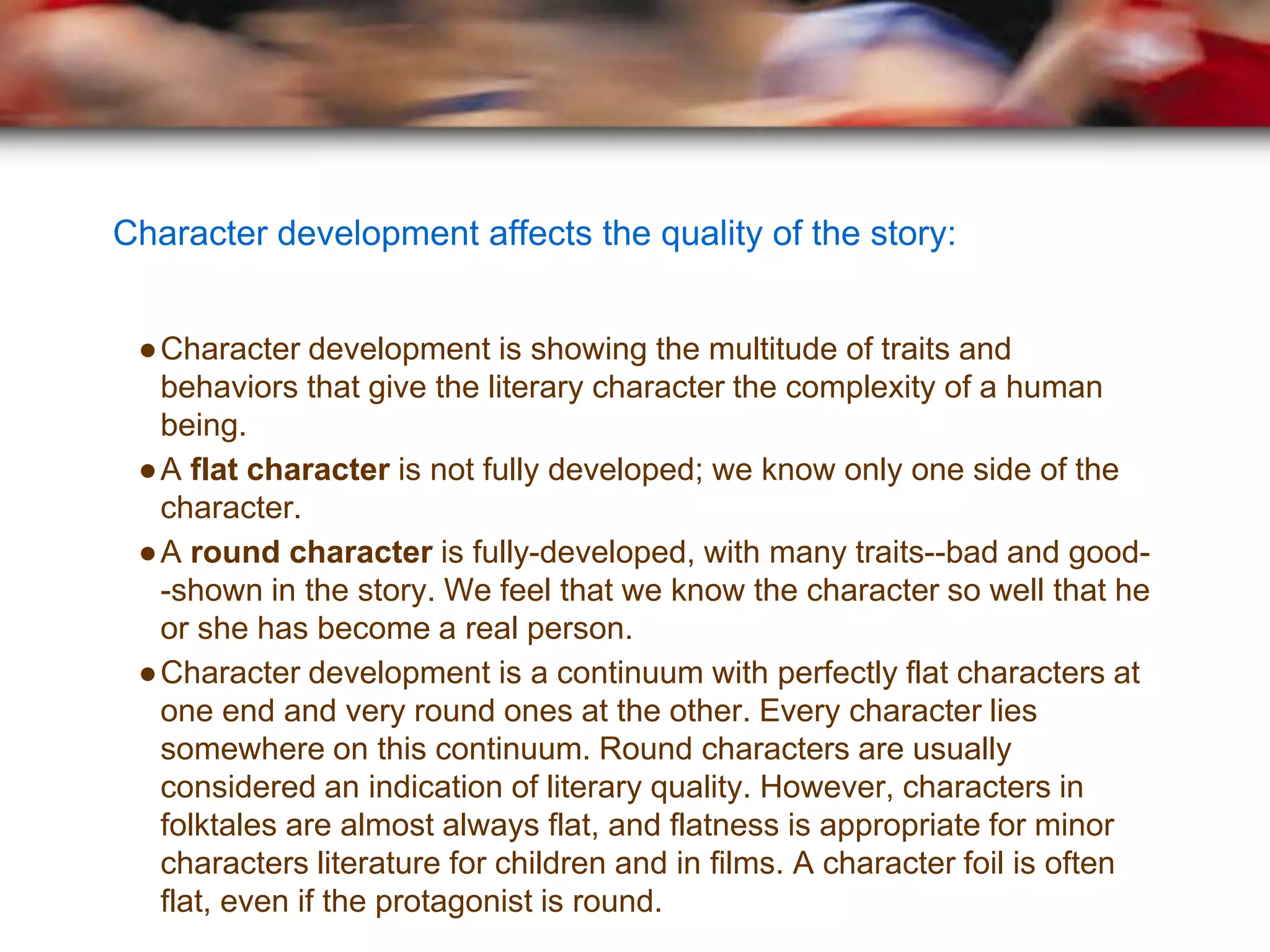 Types of characters | PPTX